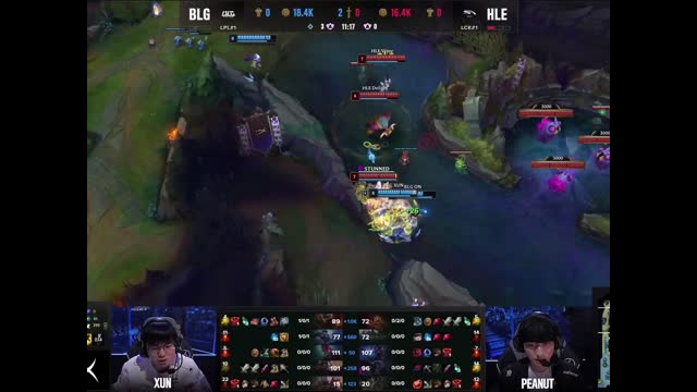 [캐치][HLE vs BLG] 2024 Worlds KNOCKOUT STAGE DAY2 QUARTERS | SOOP VOD