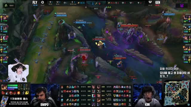 [클립]GenG vs FLY ] 젠지젠지젠지젠짖ㄴ지제진제진#Worlds2024 | SOOP VOD