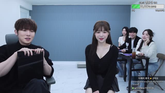 [클립]케이 더케이 루키 새멤버 2명 공개합니다!!!! 두근두근 학수x지유 [더케이x케이대] | SOOP VOD