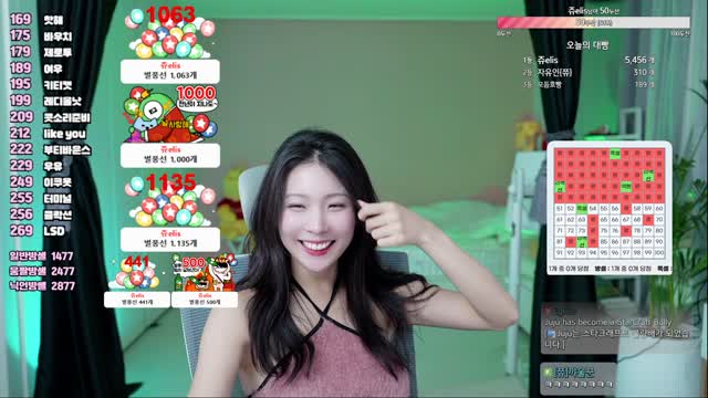 [클립] 쥬쨩에게 별풍선 1477개 선물 | SOOP VOD