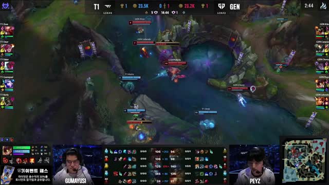 [캐치][T1 vs GEN] 2024 Worlds KNOCKOUT STAGE DAY6 SEMIS | SOOP VOD