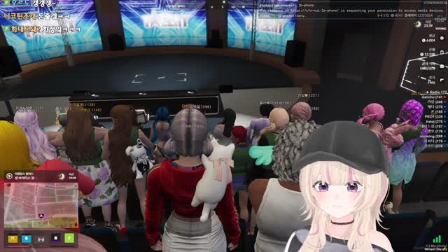 [클립]요양서버 갱단+EMS 단체사진 / 단츄 반응 | SOOP VOD