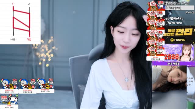 [클립] 똔똔♥에게 별풍선 1488개 선물 | SOOP VOD