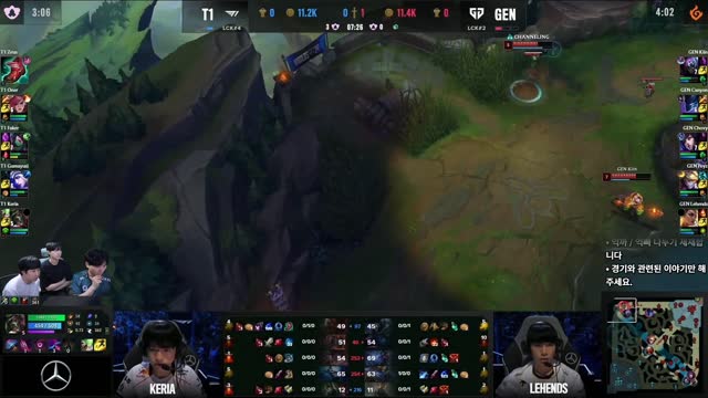 [캐치]부쉬잠복으로 기인의 잭스 잡아내는 T1 | SOOP VOD