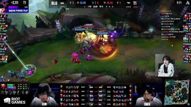 [클립]2024 T1 티원 월즈 우승 반응 | SOOP VOD