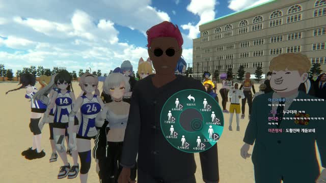 [클립]9시) VR챗 배구대회 왁이큐 | SOOP VOD