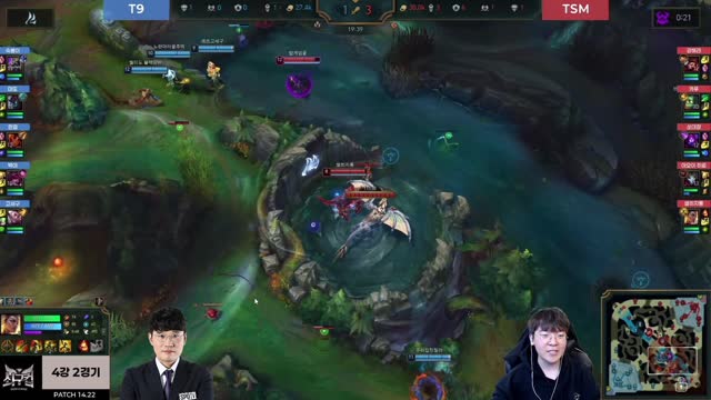 [클립][쇠구컵] 4강 T9 VS TSM 해설 (with 클템) | SOOP VOD