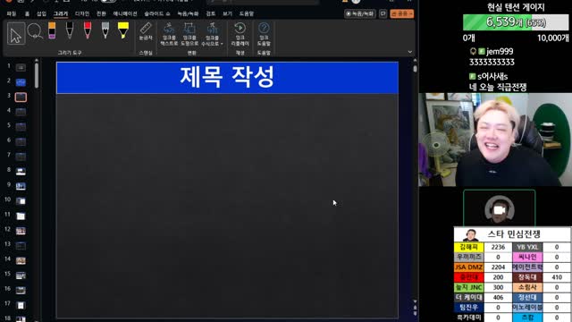 [클립] 김해피2에게 별풍선 119개 선물 | SOOP VOD