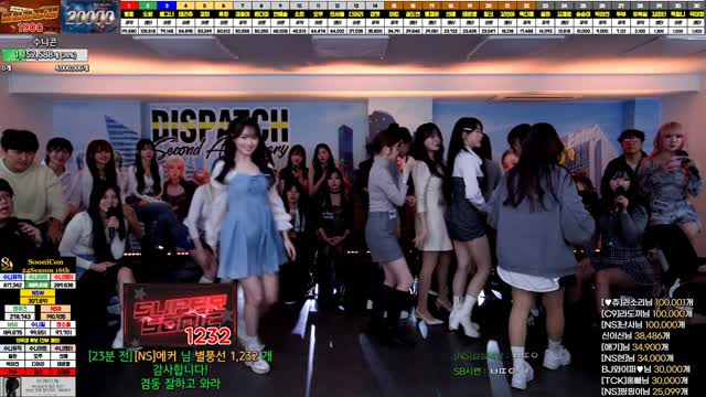 [캐치][수니그룹] 수니콘 24시즌 16회(2주년) - "DISPATCH" . 오프닝 피버 타임 . 겸둥이 - 슈퍼소닉 | SOOP VOD