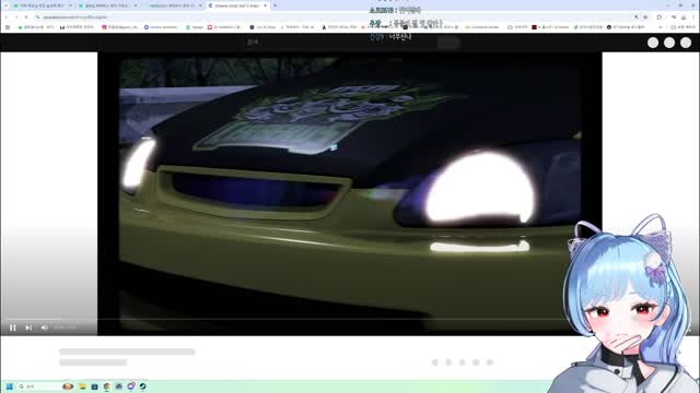 [왁뮤어워즈]Start D Engine 아세토코르사 오리지널곡 / 민결희님 반응 | SOOP VOD