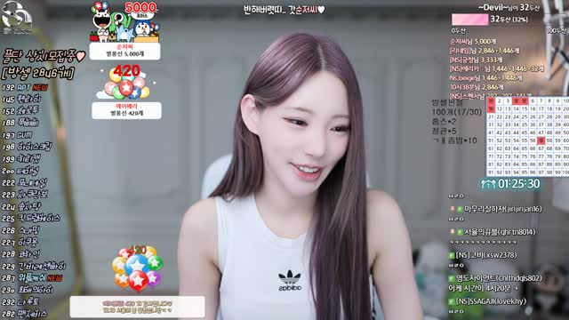 [클립] 민서율♡에게 별풍선 2846개 선물 | SOOP VOD