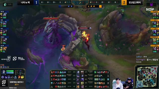 이상호x서도일 SLL 민교팀vs백크팀 다 왔다 | SOOP VOD