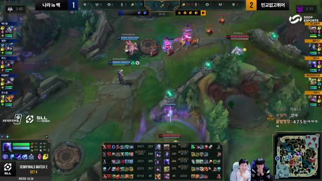 이상호x서도일 SLL 민교팀vs백크팀 ????? | SOOP VOD