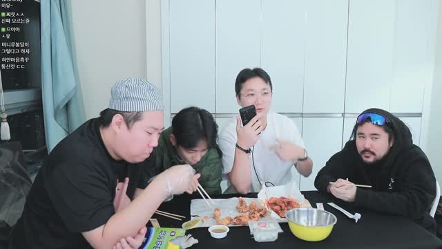 [캐치]재박x티뉴x경훈x타쿠 술한잔 기우리실분?? 감컴퍼니 알로하11 | SOOP VOD