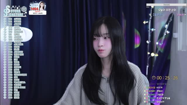 [클립] ♡소유나♡에게 별풍선 1464개 선물 | SOOP VOD