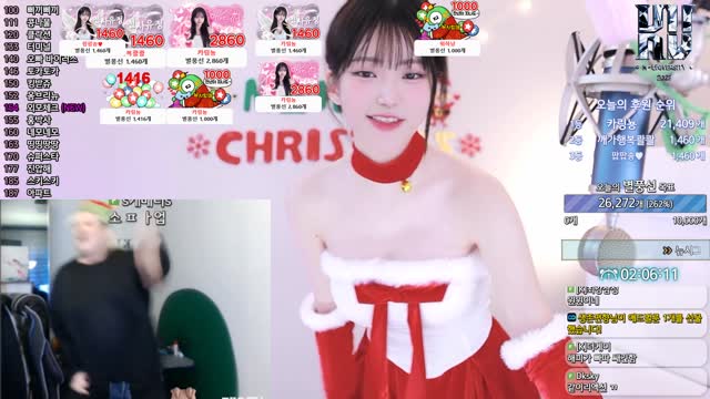 [클립] [BJ]양유정에게 별풍선 160개 선물 | SOOP VOD