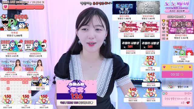[클립][군필여캠][영선이][쿄쿄][126슈퍼스타우유,152클락션,200LSD] | SOOP VOD