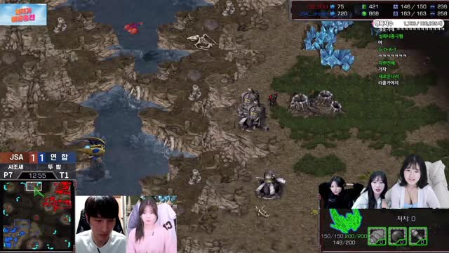 [클립] 귀요민정♡에게 별풍선 1005개 선물 | SOOP VOD