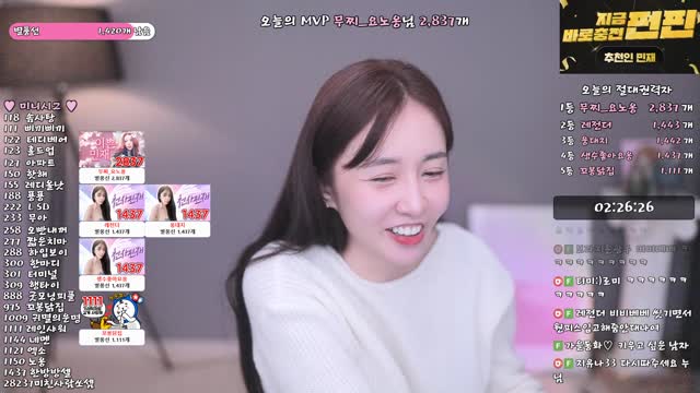 [클립] 민재S2에게 별풍선 2837개 선물 | SOOP VOD