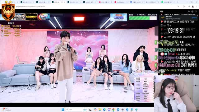 [클립] 으냉이에게 별풍선 154개 선물 | SOOP VOD