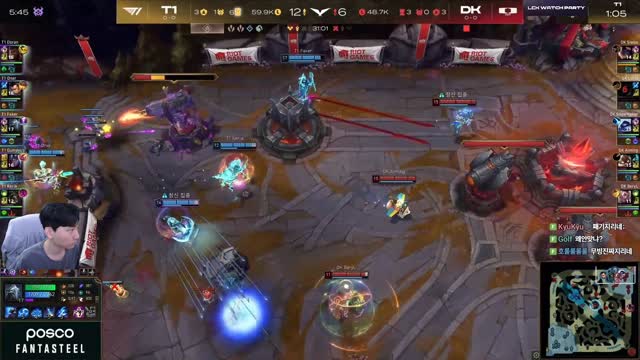 [캐치]김민교 LCK T1 vs DK 2일차 #LckWatchParty | SOOP VOD