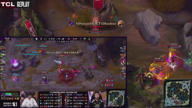 [클립][IG vs NIP] 2025 LPL Split 1 그룹스테이지 | 더샤이, 루키, 도인비 | SOOP VOD