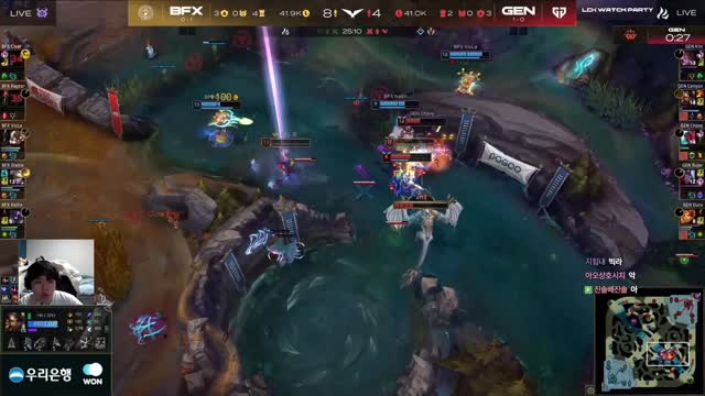 [캐치]#lckwatchparty FearX vs Gen G 전 롤체한판 | SOOP VOD