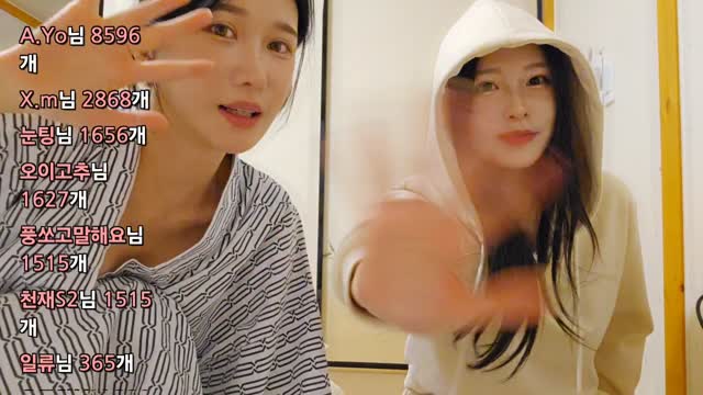 [클립] 한유하♥에게 별풍선 1111개 선물 | SOOP VOD