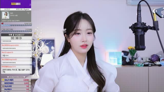 [클립] 마이민♡에게 별풍선 2821개 선물 | SOOP VOD