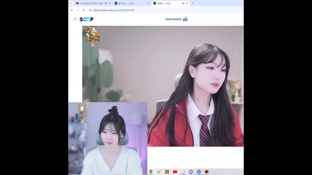 [캐치]수니그룹) tlqkf내 속눈?썹 | SOOP VOD