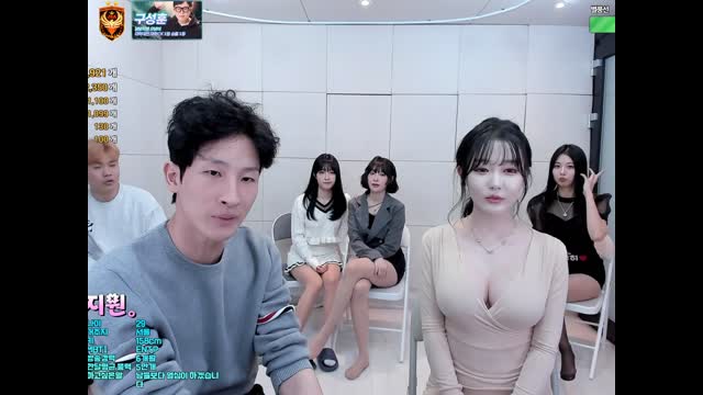 [캐치]JUP)NEW걸4100명시 두번째분 공개합니다. 4명이 옵니다. | SOOP VOD