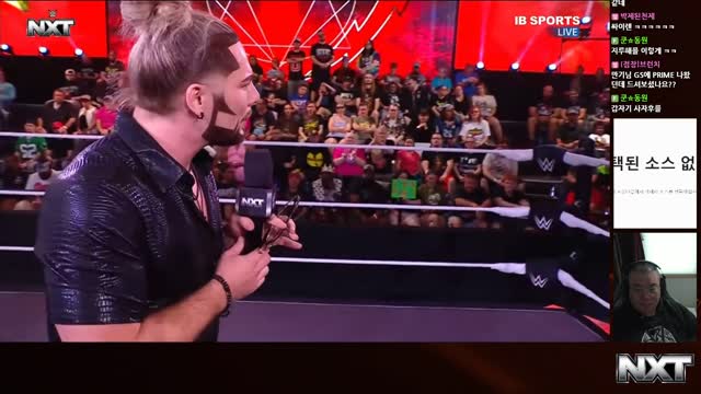 [클립]맨만기X감튜브 WWE NXT 생중계 | SOOP VOD