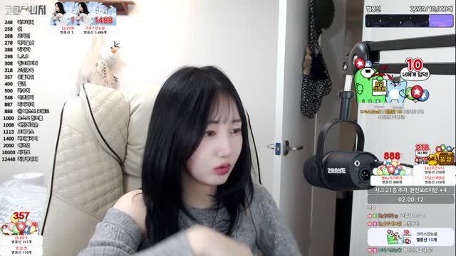 [클립] 눈싸람이었던에게 별풍선 1488개 선물 | SOOP VOD