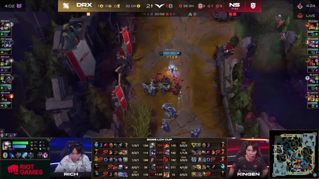 [캐치][DRX vs NS] 스폰쥐 | SOOP VOD