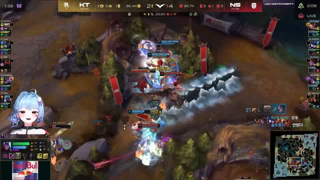 [캐치][kt편파] KT vs NS 오늘 5꽉가면50밴..... #LckWatchParty | SOOP VOD