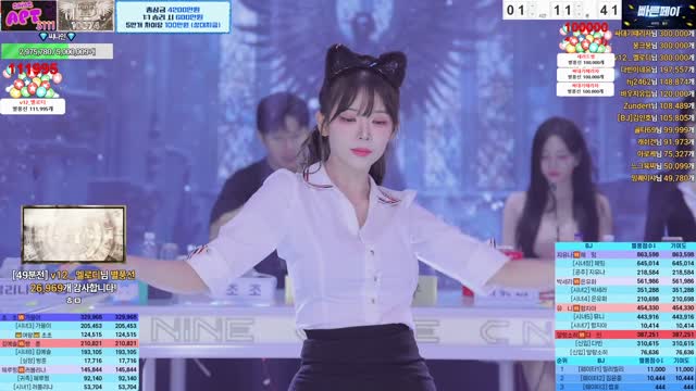 [클립] 씨나인 🍑 혜밍 🍑 큰골타69 | SOOP VOD