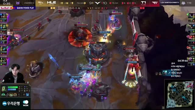 오아 lck T1vsHLE | SOOP VOD