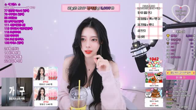 [클립] 이나츄♡에게 별풍선 1447개 선물 | SOOP VOD
