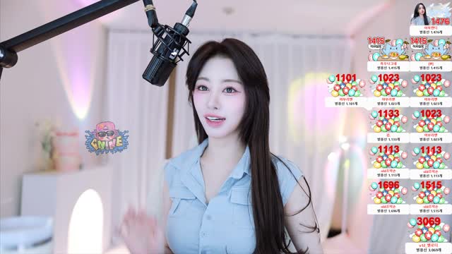 [클립] 가을이♥에게 별풍선 1476개 선물 | SOOP VOD