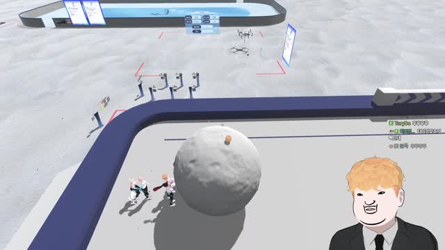 [클립][눈덩이 굴리기] 달아이스팀 02:11 | SOOP VOD