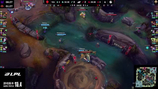 [캐치][TES vs IG] 2025 LPL Split 1 Knockout Stage | 카나비,더샤이,루키 | SOOP VOD