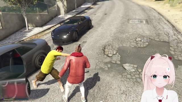 [클립]GTA에서도 쳐맞는 냐니.. | SOOP VOD