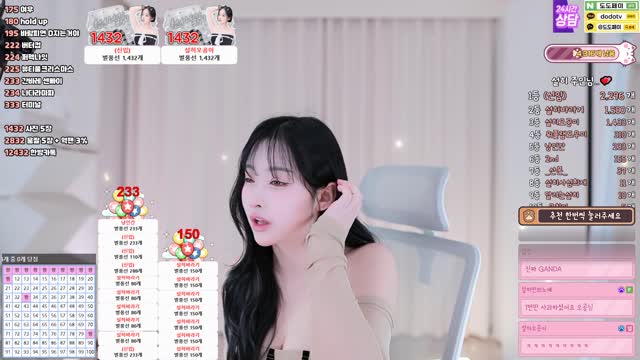 [클립] 냥설희에게 별풍선 1432개 선물 | SOOP VOD