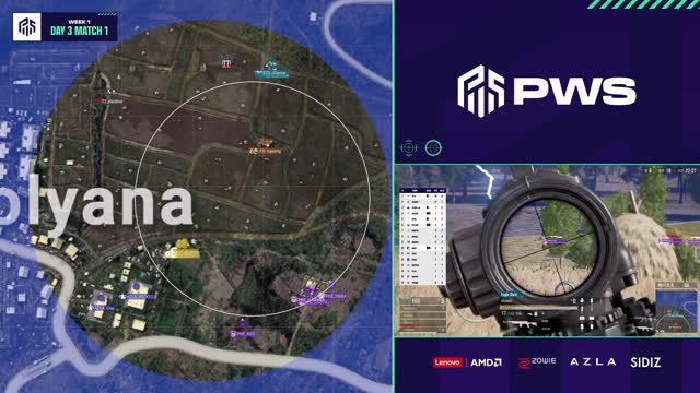 [클립][배그]2025 PWS DAY 3 1라운드 박격포로 킬하는 Heather | SOOP VOD