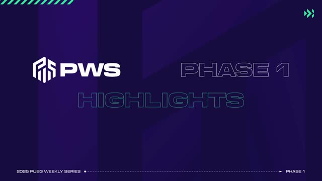 [클립][배그]2025 PWS DAY 3 3라운드 하이라이트 | SOOP VOD