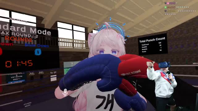 [클립]VR복싱 마왕 상대 1인칭 시점 | SOOP VOD