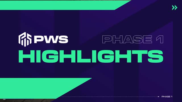 [클립][클립][배그]2025 PWS 2주차 DAY 1 6라운드 하이라이트 | SOOP VOD