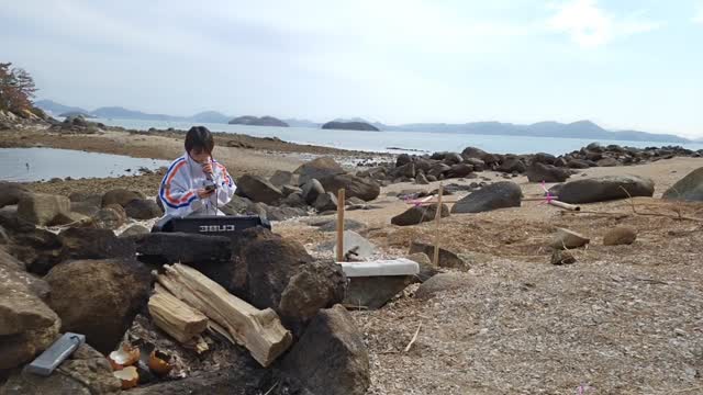 [클립]무인도 9일차 진솔 롤선생X | SOOP VOD