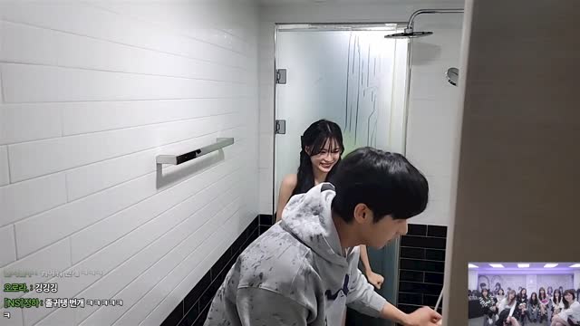 깅예솔 ,물 싸대기 벌칙 수니그룹 | SOOP VOD