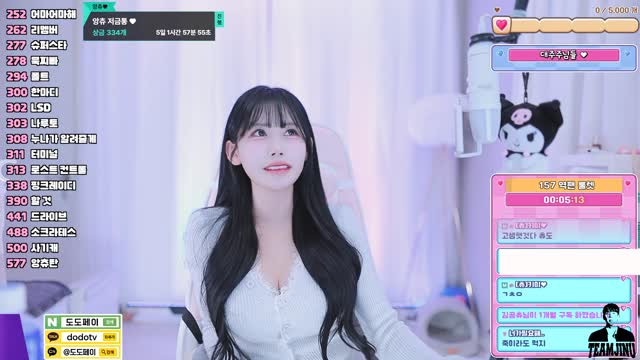 [클립] 앙츄♥에게 별풍선 12457개 선물 | SOOP VOD